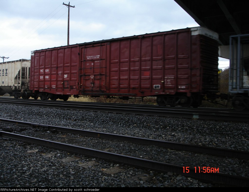 WCOR 5508 Boxcar WB
